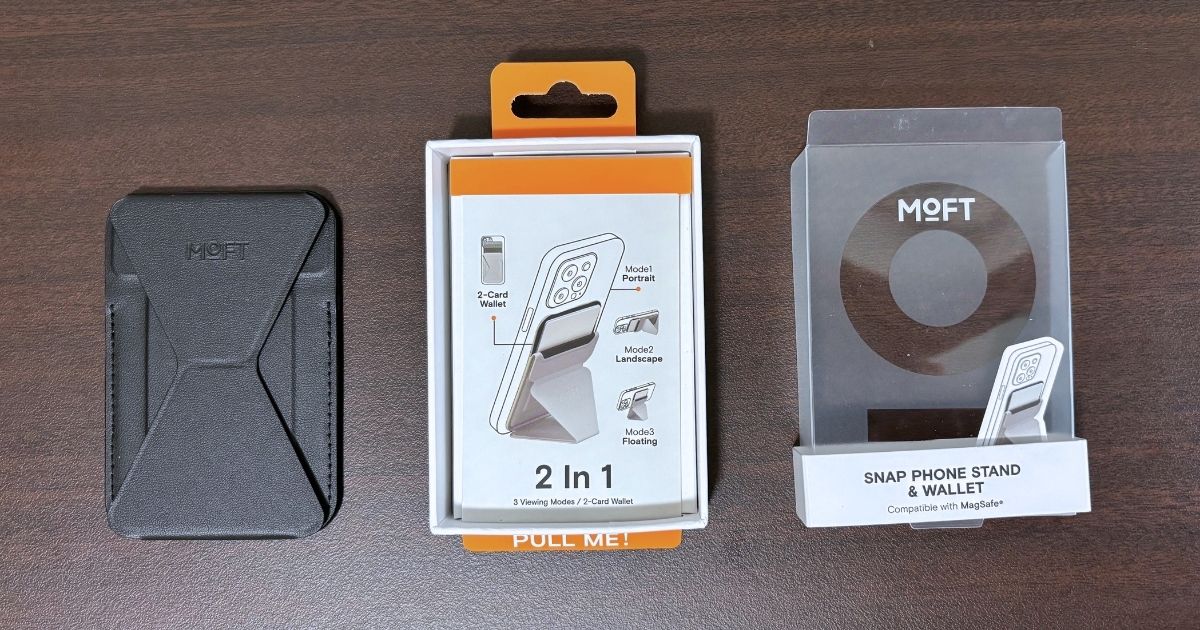 【MOFT Snap-On スマホスタンド レビュー】薄型MagSafe対応のカードケース兼スマホスタンド | ガジェットブログ