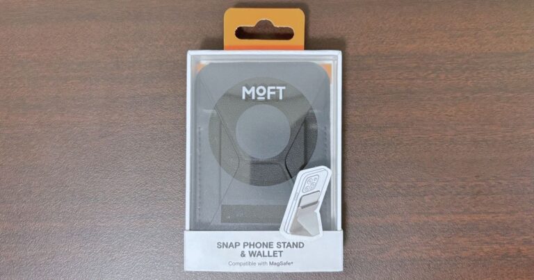 【MOFT Snap-On スマホスタンド レビュー】薄型MagSafe対応のカードケース兼スマホスタンド | ガジェットブログ
